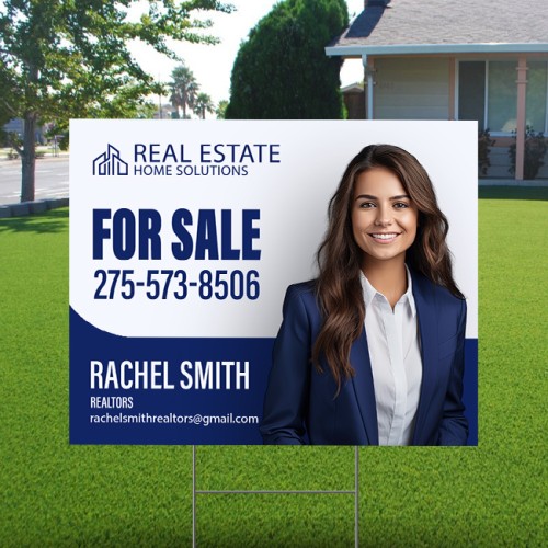 24" x 24" Full Color Yard Signs - Double Side