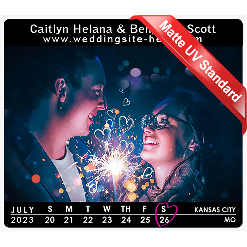 3x3 Round Corners Outdoor Magnets - 40 Mil