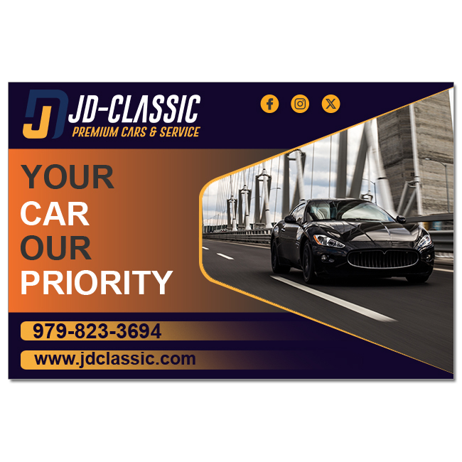 4x6 Square Corners Outdoor Magnets - 40 Mil