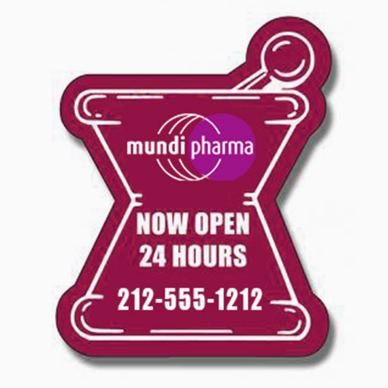 Magnet - Mortar & Pestle Shape (2.12x2.62) - 40 Mil