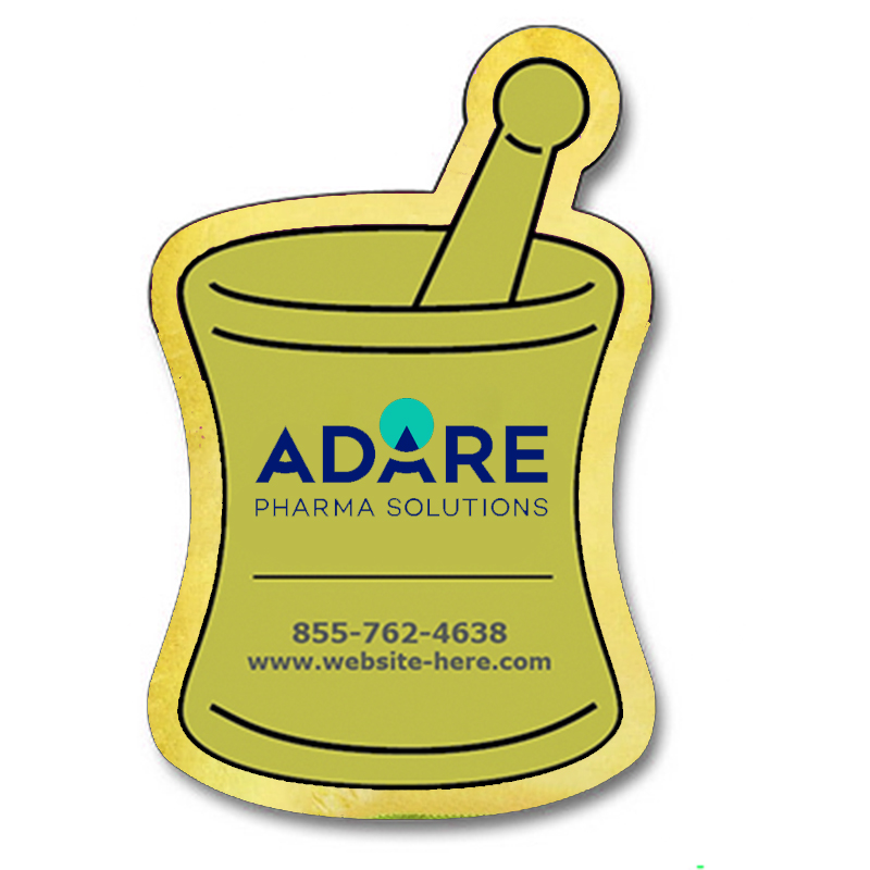 Magnet - Mortar & Pestle Shape (2.25x3.5) - 40 Mil