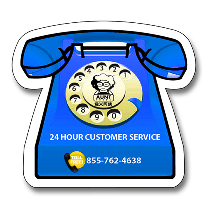 Magnet - Small Telephone Shape (2.63x2.38) - 40 Mil