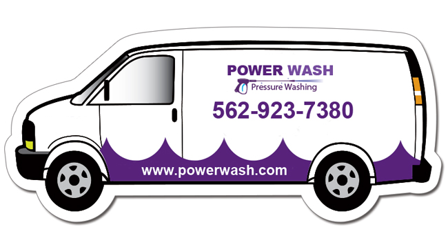 1.6x3.9 Van Shaped Magnets - 20 Mil