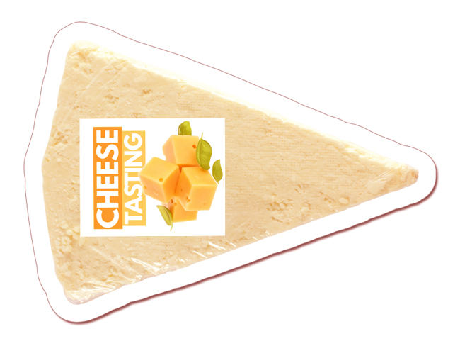 3X3 Cheese Shaped Magnets 20 Mil