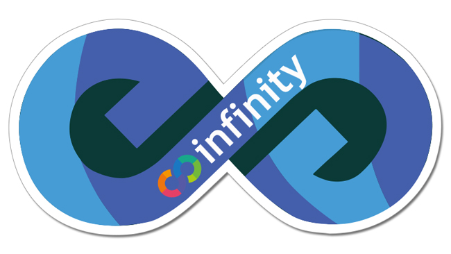 5.76x2.87 Infinity Shape Magnets - 20 Mil