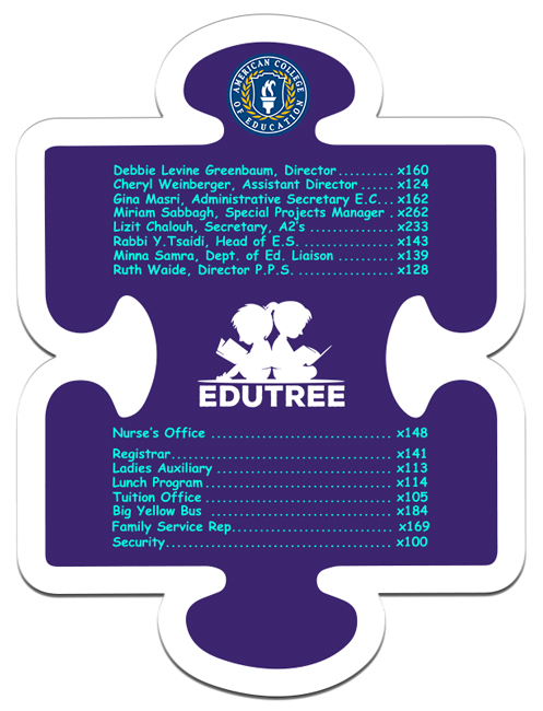 4x6 Puzzle Shaped Magnets - 20 Mil