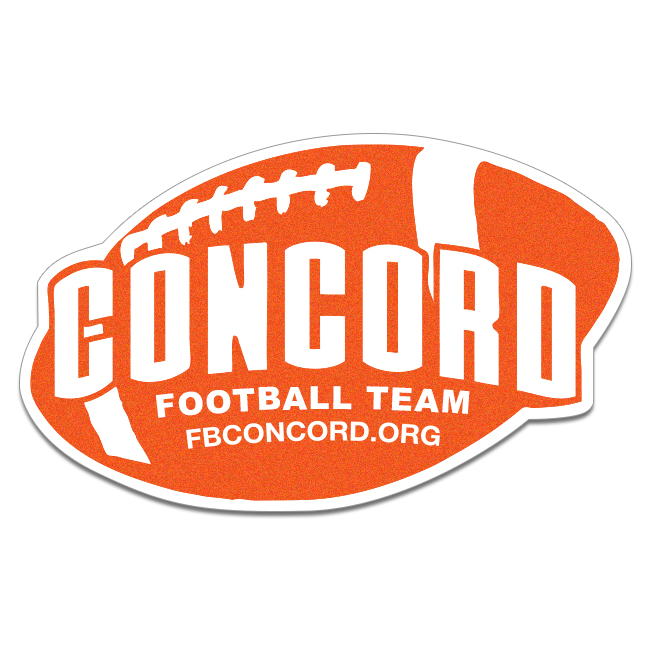 5.25x8.5 Football Shaped Magnets - 20 Mil