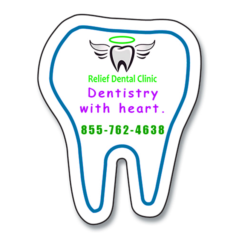 Magnet - Tooth Shape (1.75x2.25) - 30 Mil