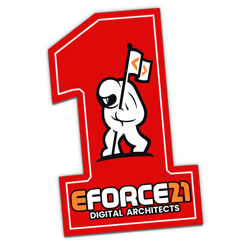 11" x 15" Number One Shaped Full Color Rally Signs - One Side