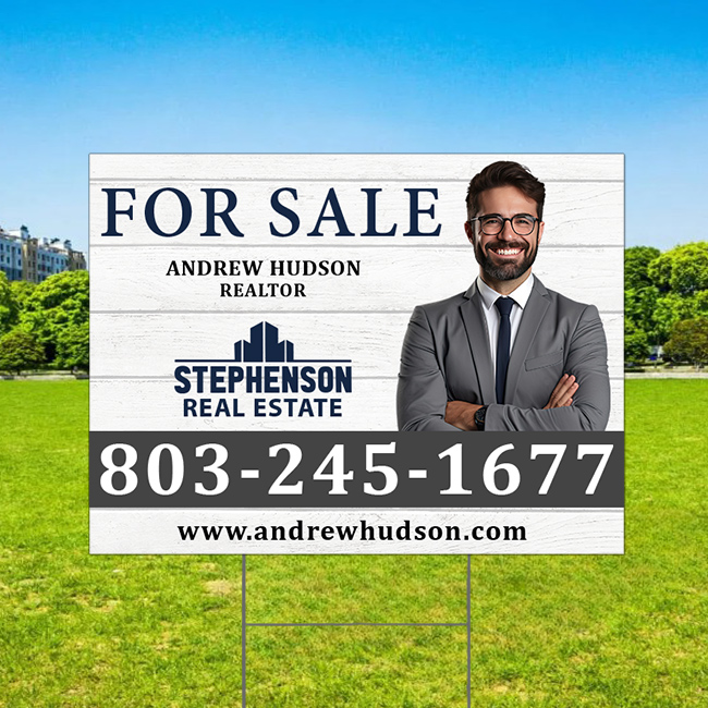 32" x 24" Full Color Yard Signs - Double Side