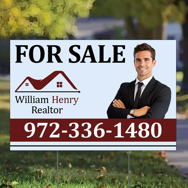 36" x 24" Full Color Yard Signs - Double Side